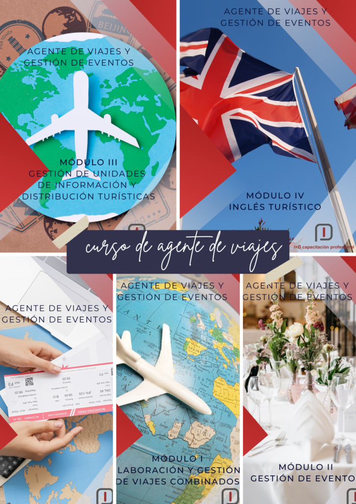 ️ CURSO DE AGENTE DE VIAJES Y GESTIÓN DE EVENTOS - ImasD Capacitación